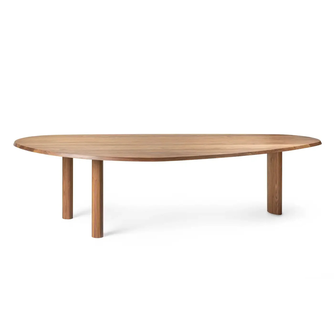 Elegant Liv Oval Solid Walnut Dining Table | S10Home